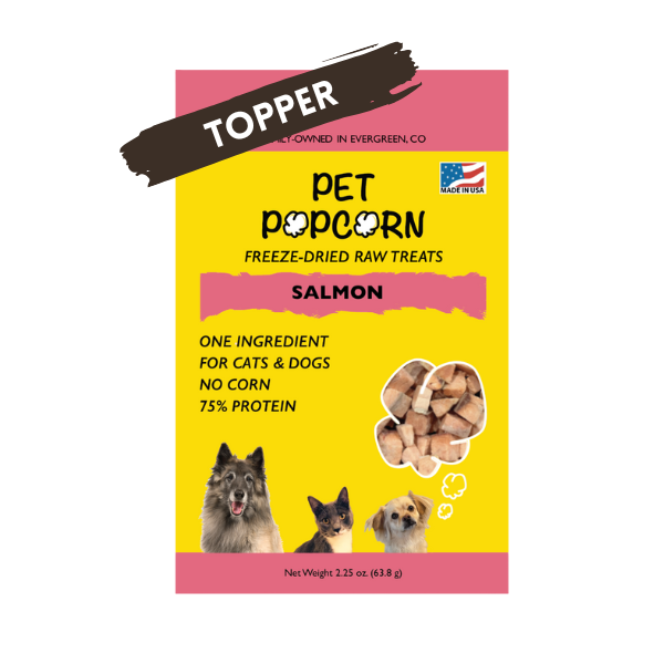Salmon Topper – Pet Popcorn